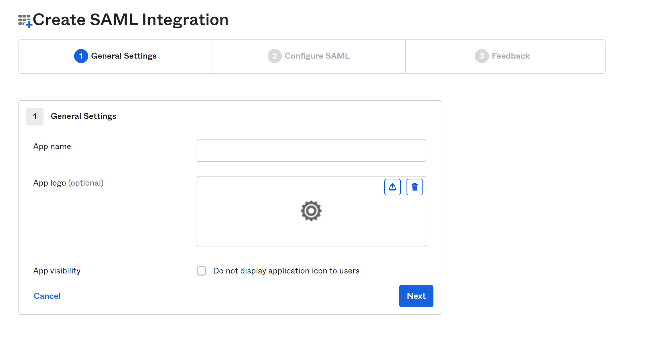 SSO Configuration: Okta