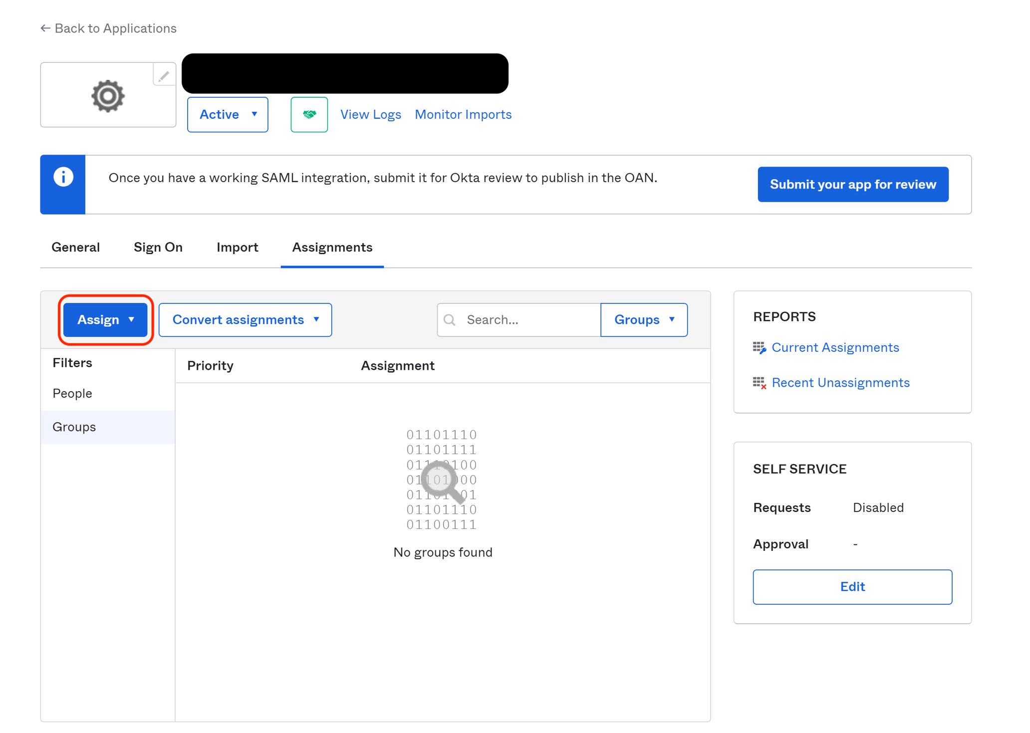 SSO Configuration: Okta