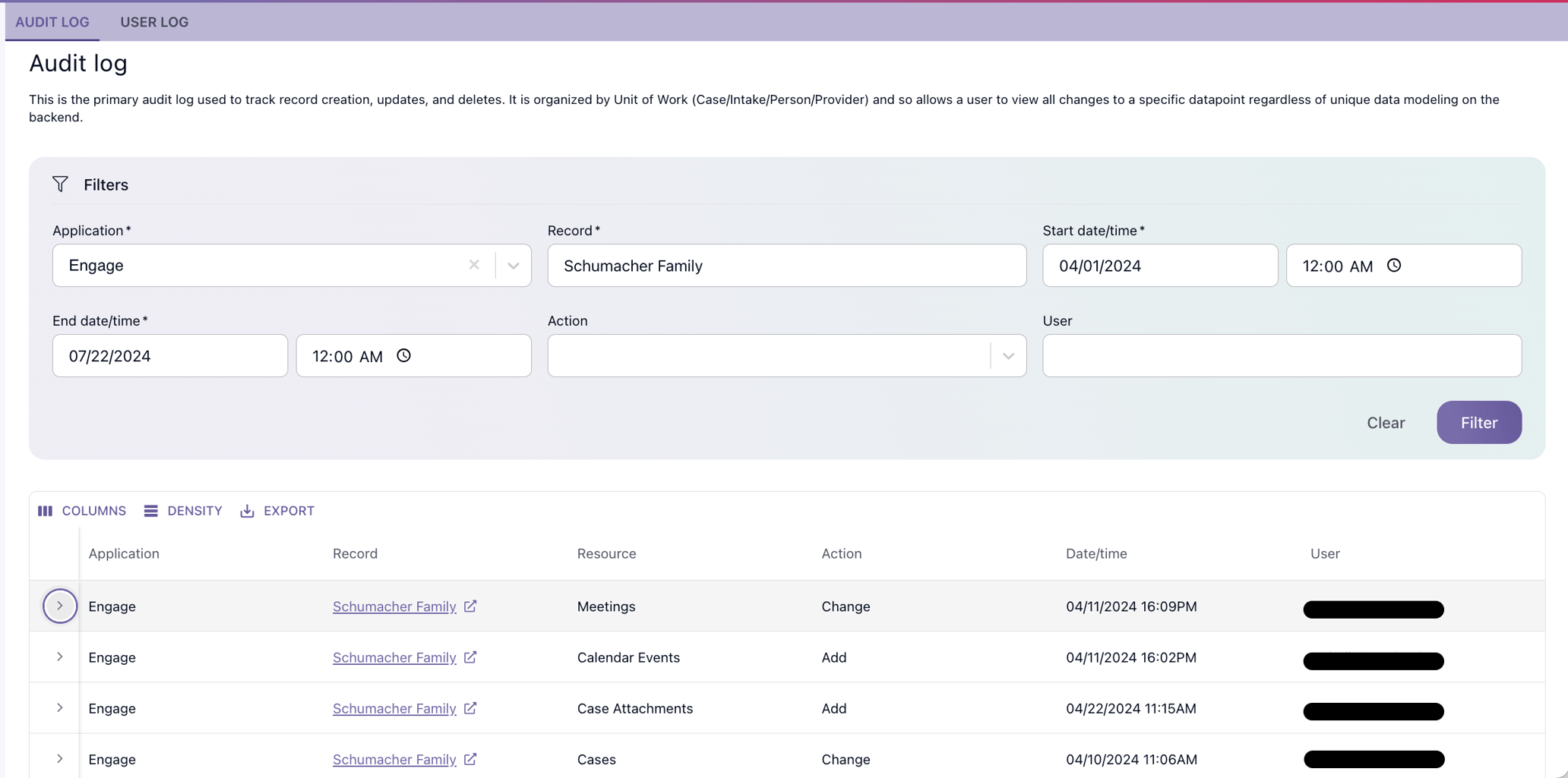 Understanding and Using Audit Logs